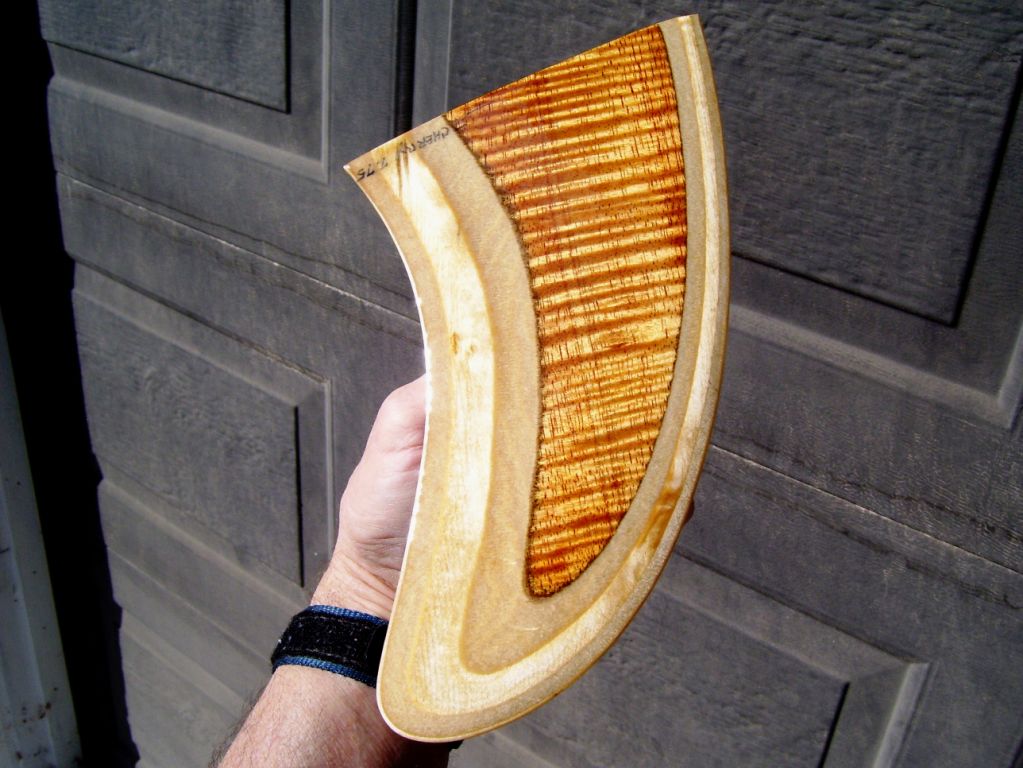 Oak Foils Custom Surfboards: Custom wood fins by John Cherry