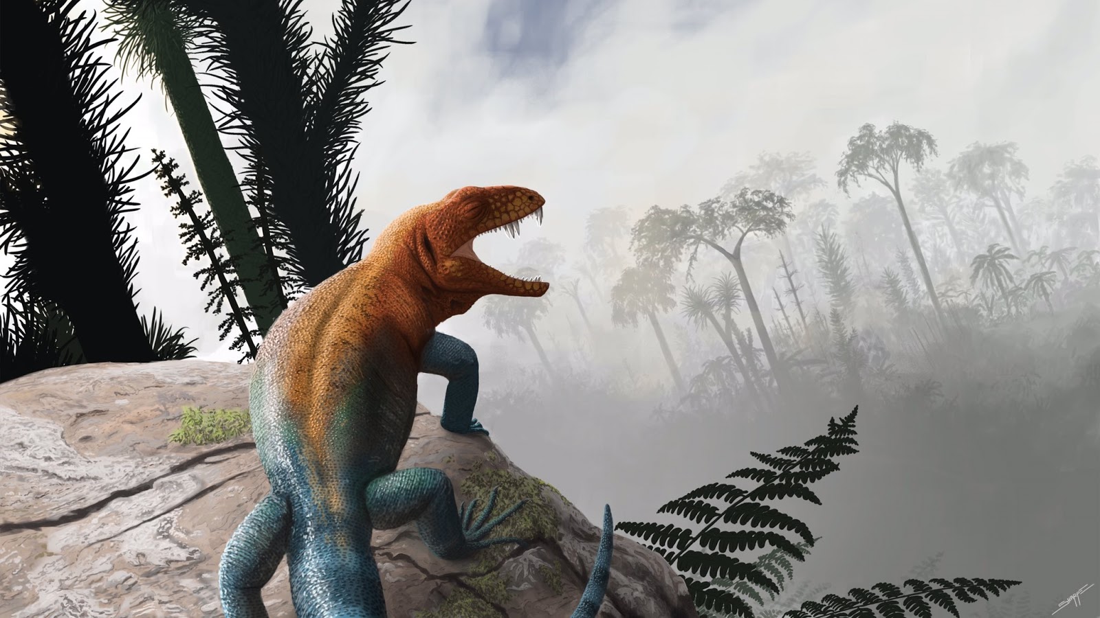 Species New to Science: [Paleontology • 2019] Carbonodraco lundi • the ...