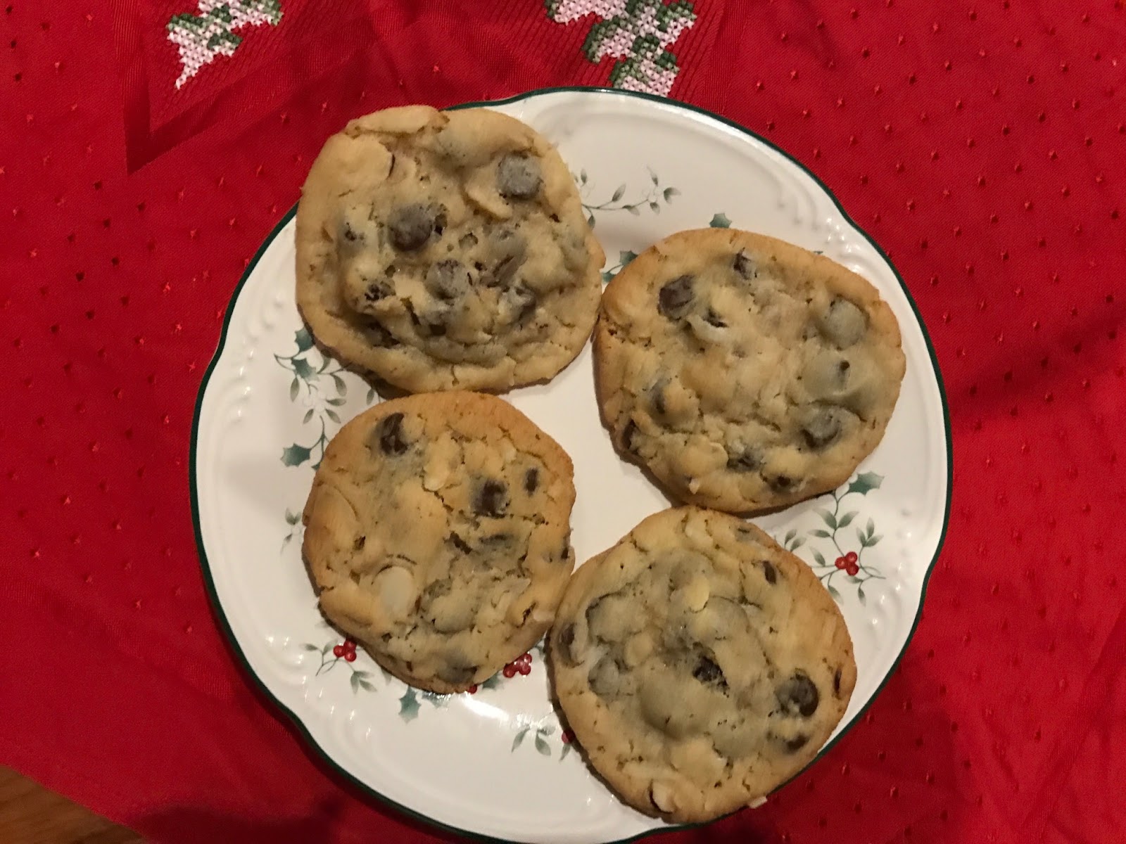 Stitching the Night Away in Illinois: Almond Joy Cookies