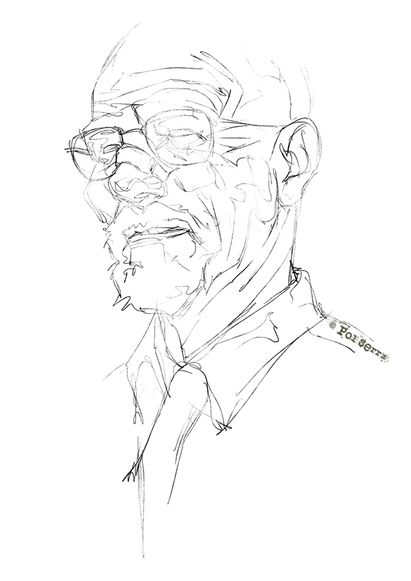 Breaking bad / Bryan Cranston Sketch
