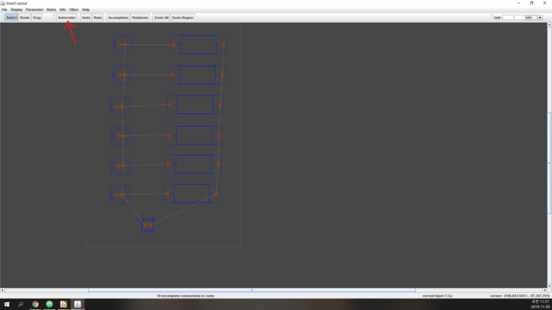 KiCad 시작하기 7 (FreeRoute 사용하기 2):산을 붉게 물들이는 꽃