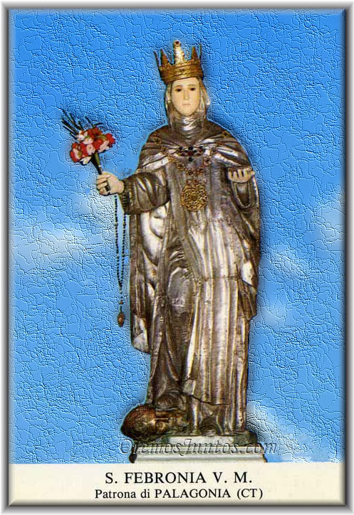 Vidas Santas: Santa Febronia de Nisibe, Virgen y Mártir