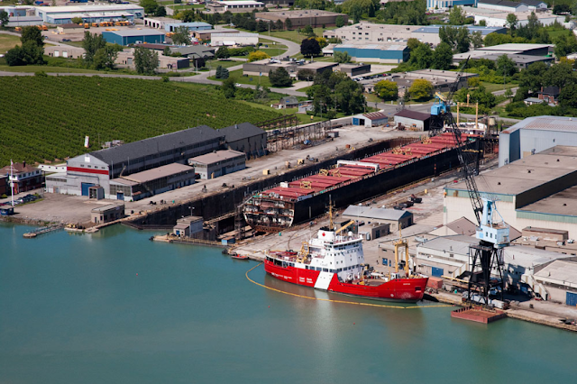 Towns and Nature: Port Weller, St. Catharines, ON: Heddle Shipyard