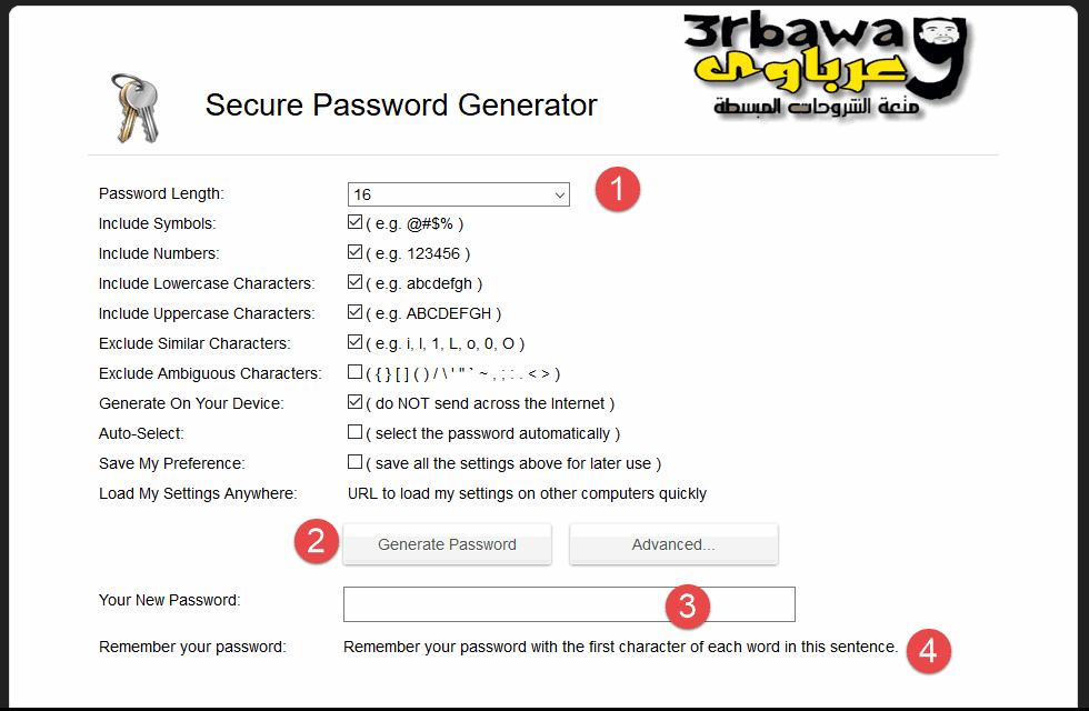 Secure Password Generator Tradebit