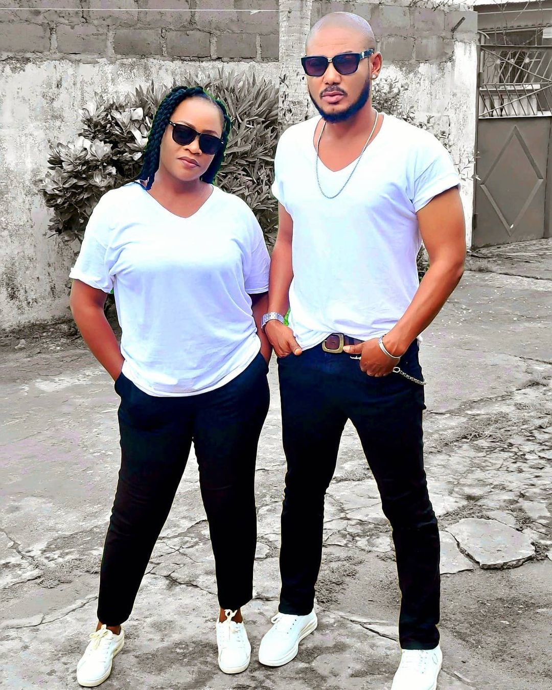 Pictures of Frank Artus and his wife
