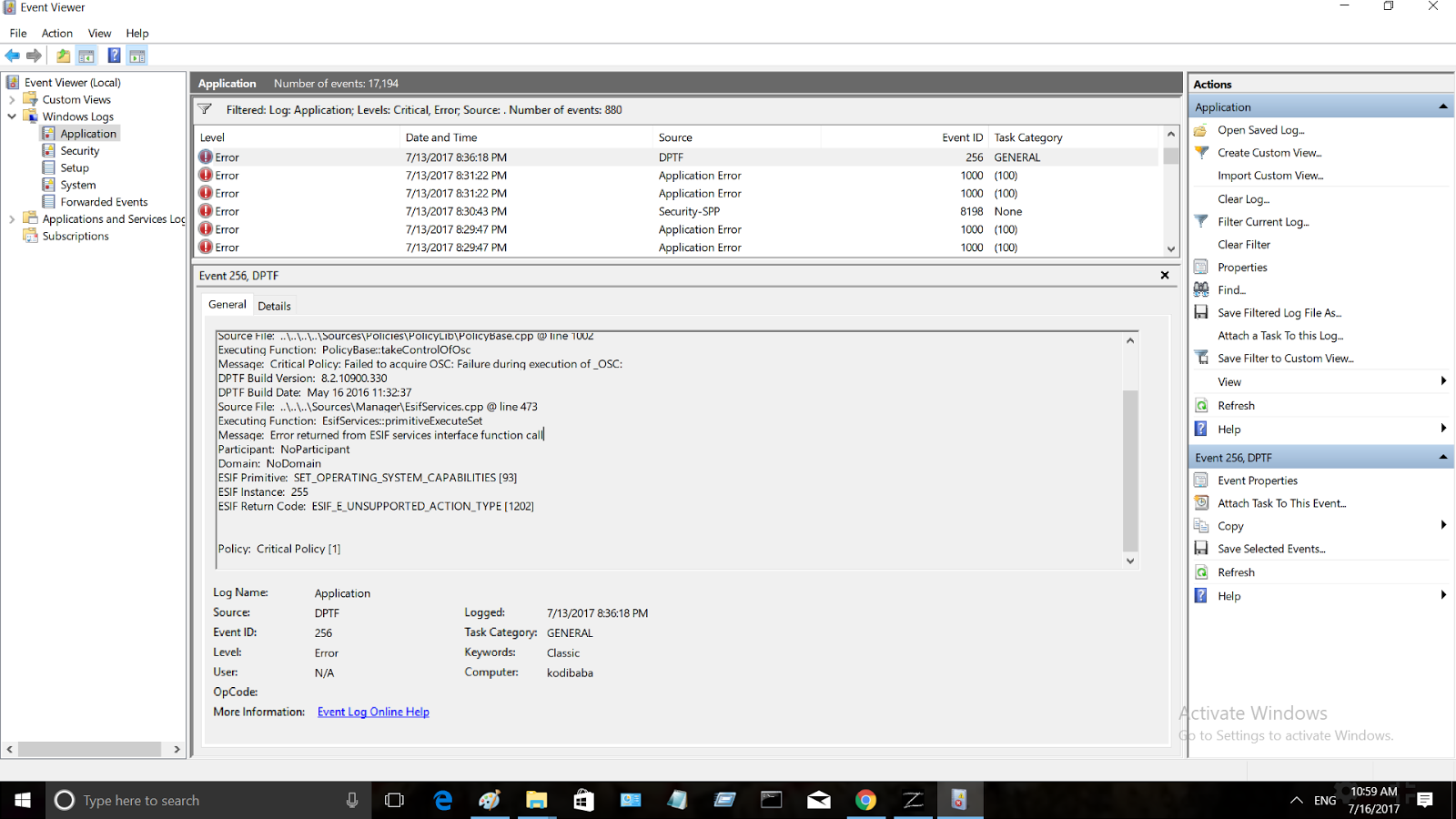 Как удалить intel dynamic platform and thermal framework