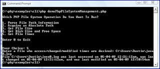 Inspired by Actual Events: File System Management with PHP