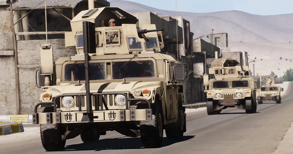 Arma 3 へ現代軍を追加する RHS: Escalation MOD で M1151/1152/1165 HMMWV を作製 | 弱者の ...
