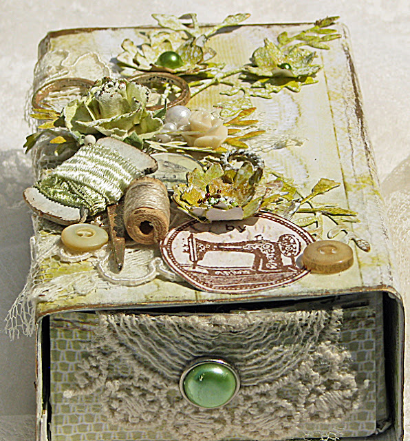 Blue Fern Studios: Chipboard Tutorial; Canvas; and a Matchbox Mini ...