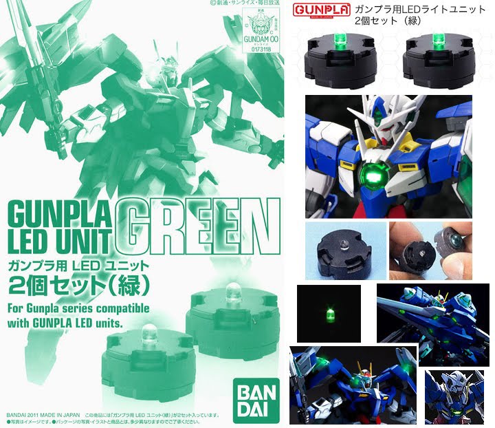 HobbyKid: Gunpla LED Unit Green