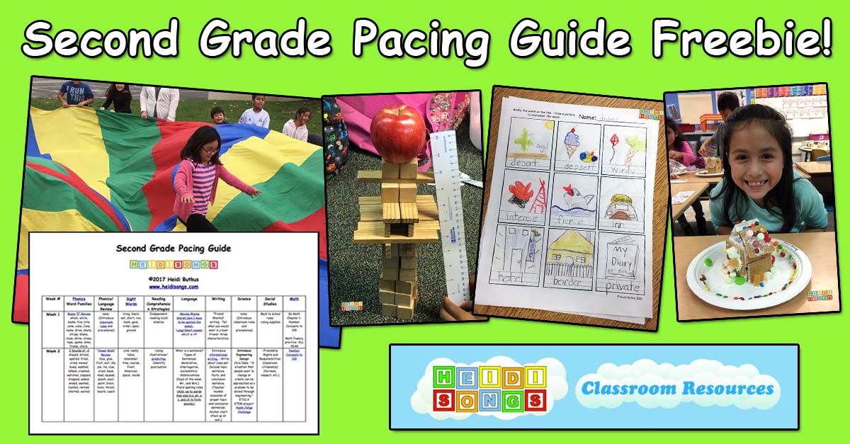 Second Grade Pacing Guide Freebie second-grade-pacing-guide-freebie