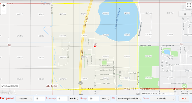 Big upgrade to the Section Township and Range tool: more detail, more ...