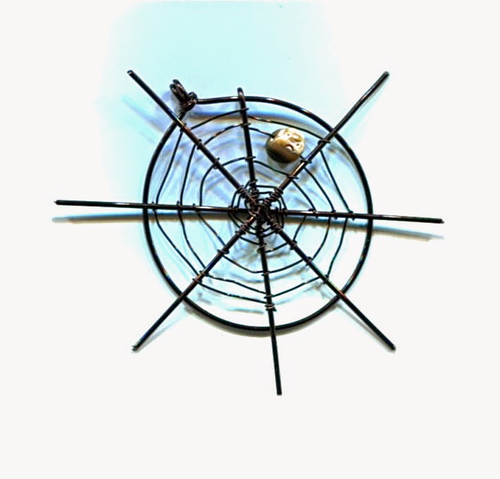 WireWorkers Guild: "SPIDER WEB" PENDANT TUTORIAL