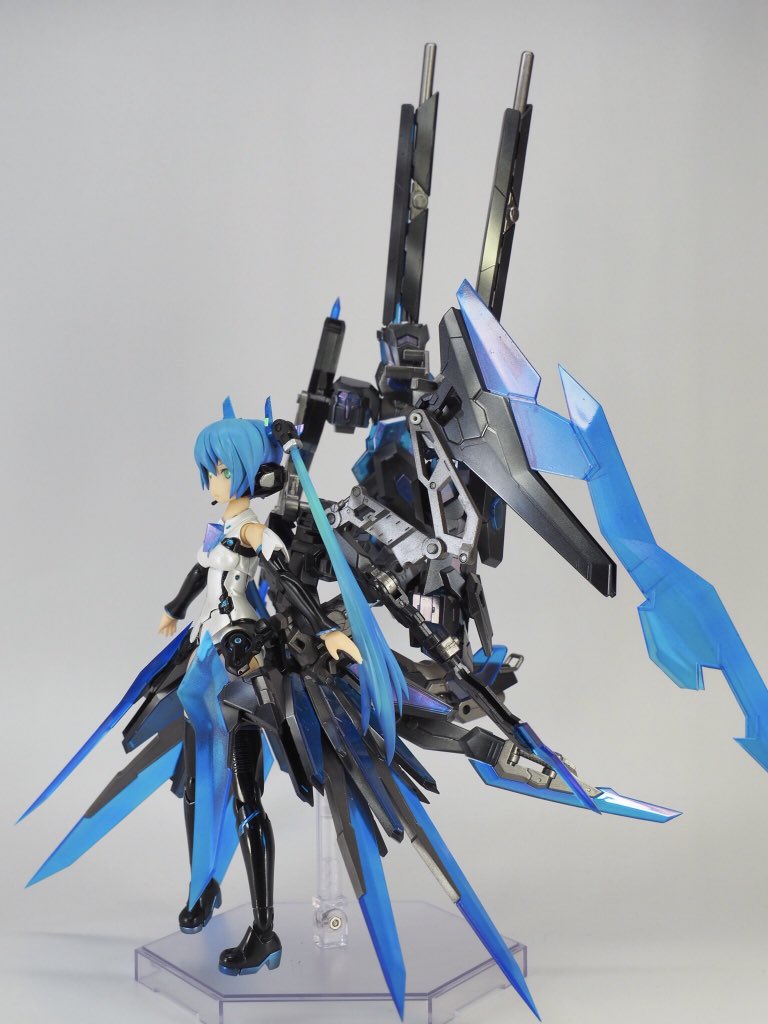 [ Custom ] - Megami Device Frame Music Girl Hatsune Miku Combat Weapon ...