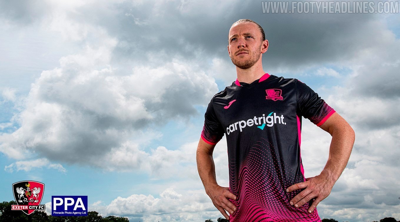 Bold Exeter City 21-22 Away Kit Released - Footy Headlines