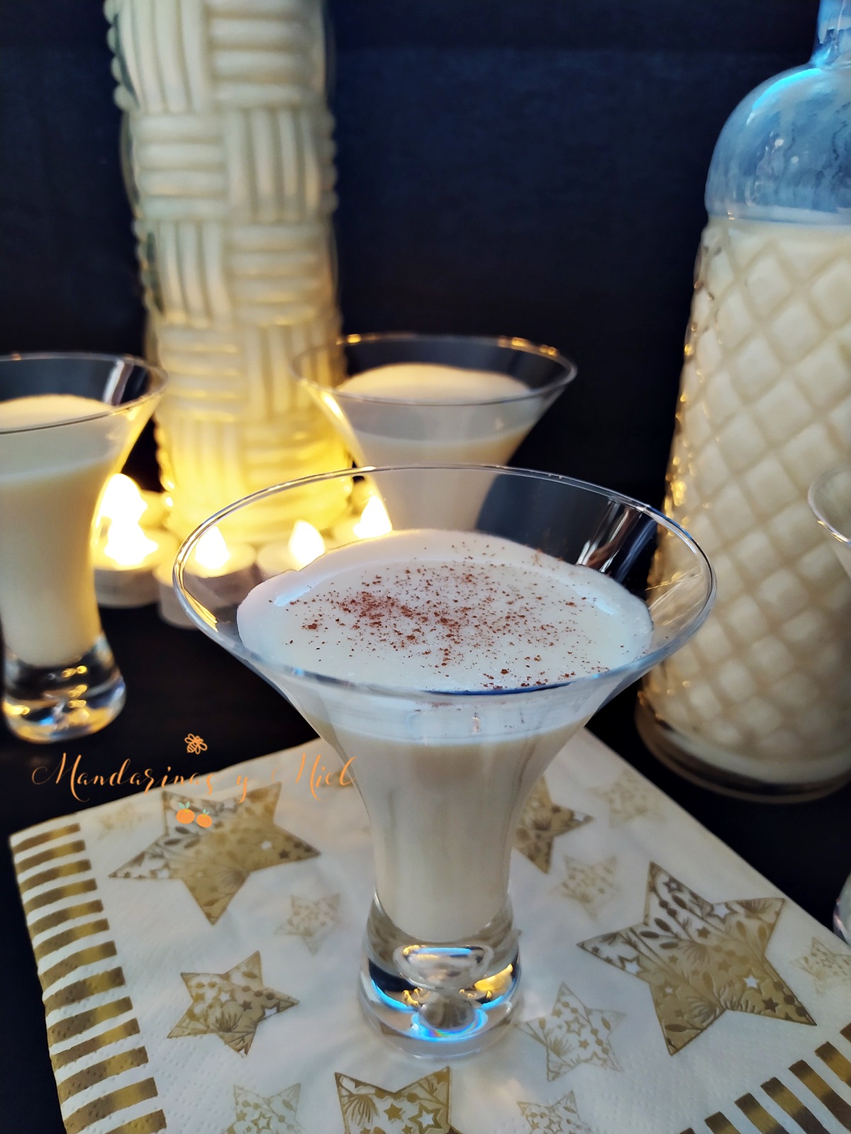 Sabajón casero colombiano | Mandarinas y miel