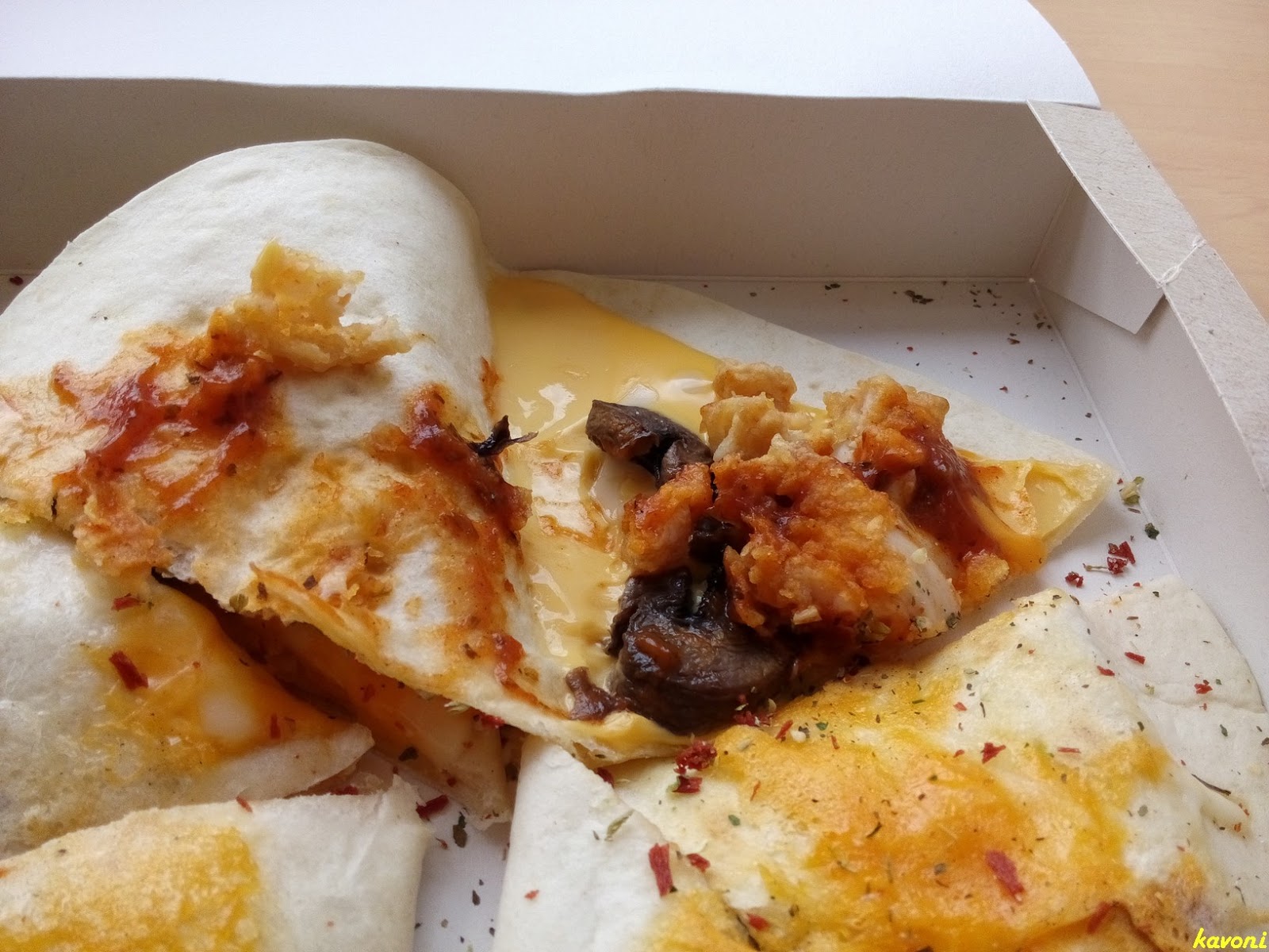 kavoniho žrádlo: Chizza Pepperoni a Chizza Italiana, KFC