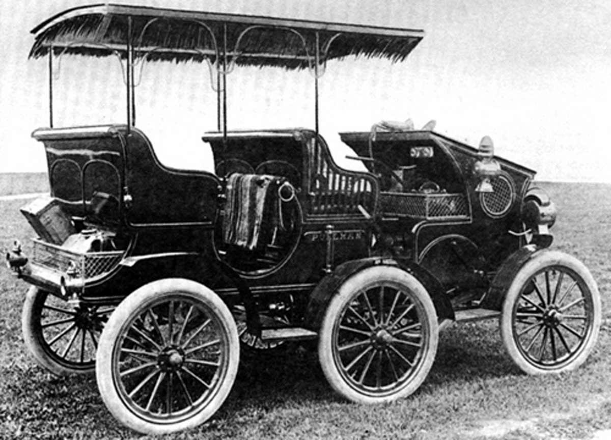 1903 Pullman Six-Wheeled Automobile | Vintage News Daily