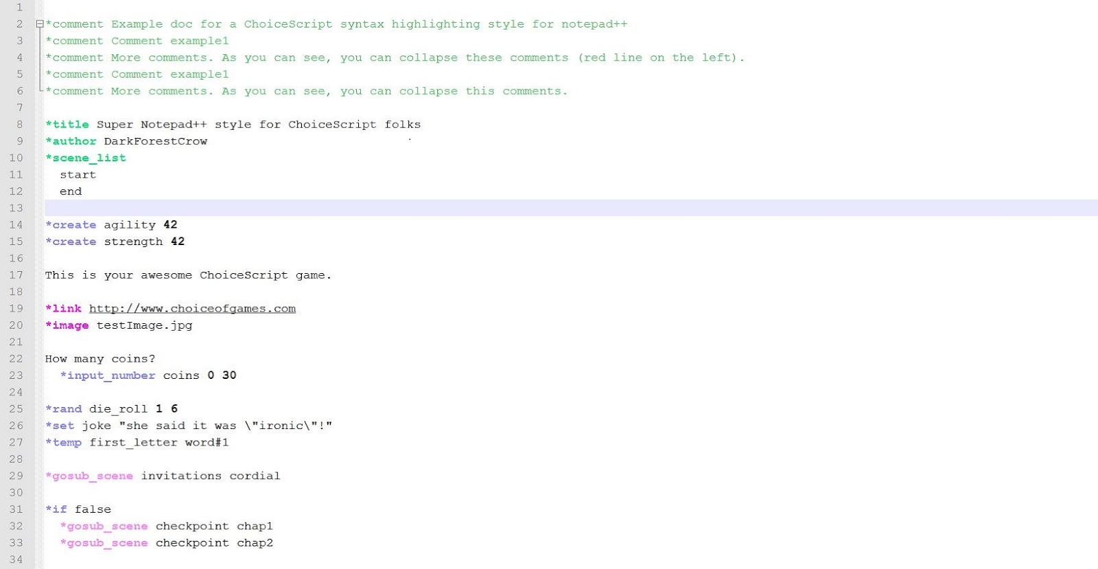 Dark Forest Crow Notes: Notepad++ custom syntax highlighting tutorial ... Dark Forest Crow Notes: Notepad++ custom syntax highlighting tutorial ...