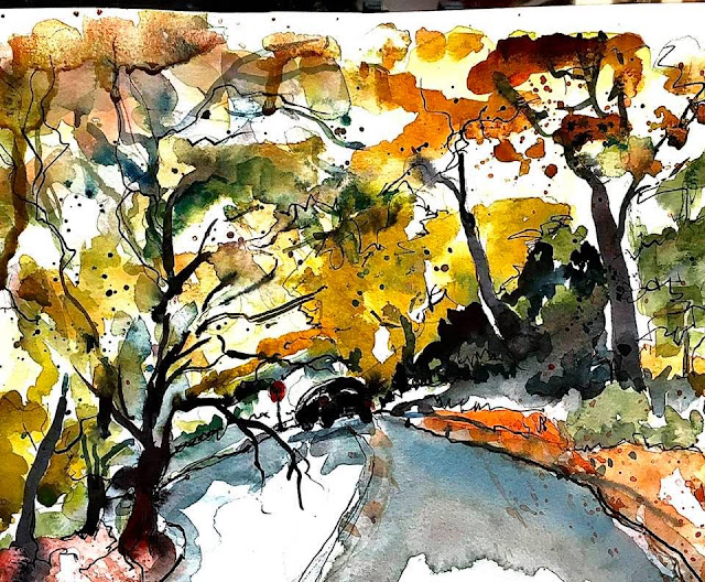 Urban Sketchers Seattle: Remembering Kate Barber