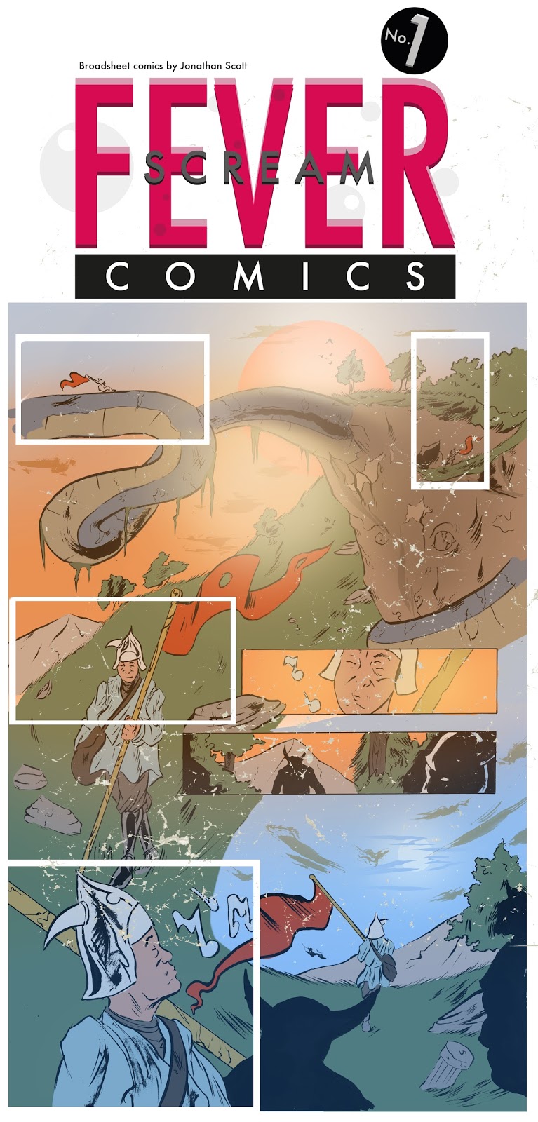 J.J Scott Illustration: Introducing Fever Scream Comics, a broadsheet ...