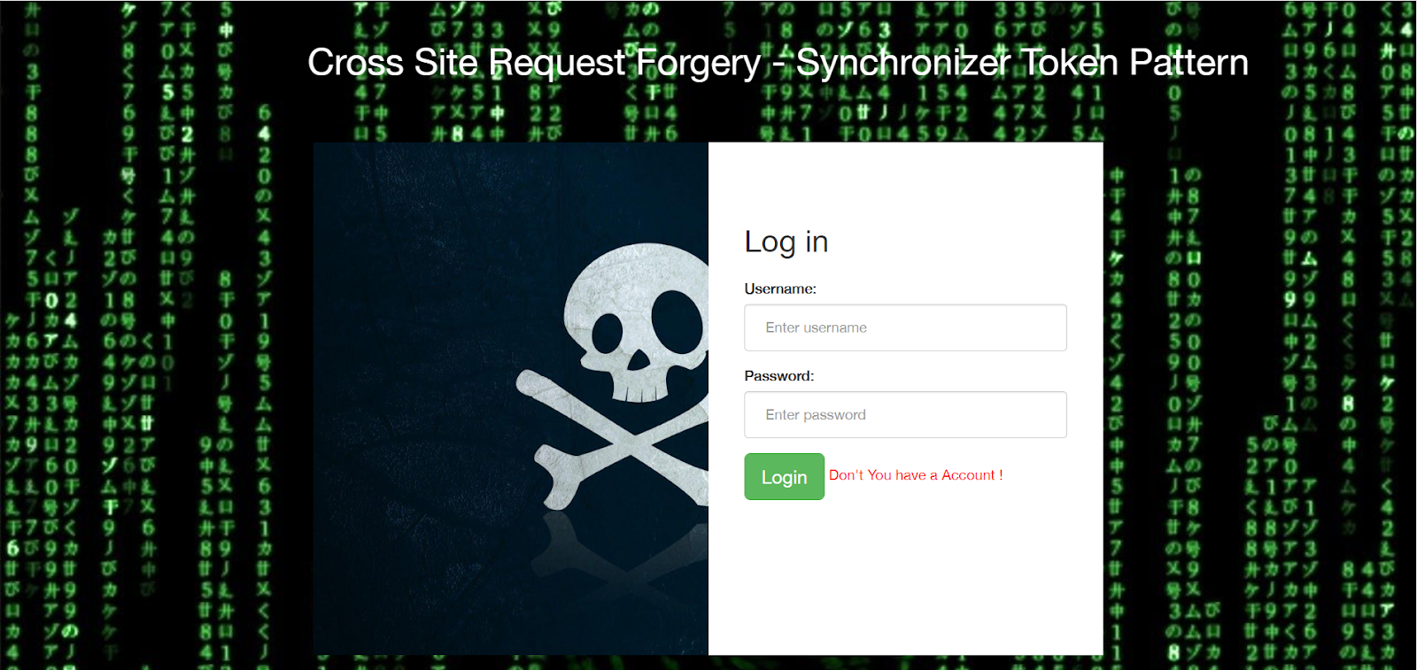 Synchronizer Token Pattern