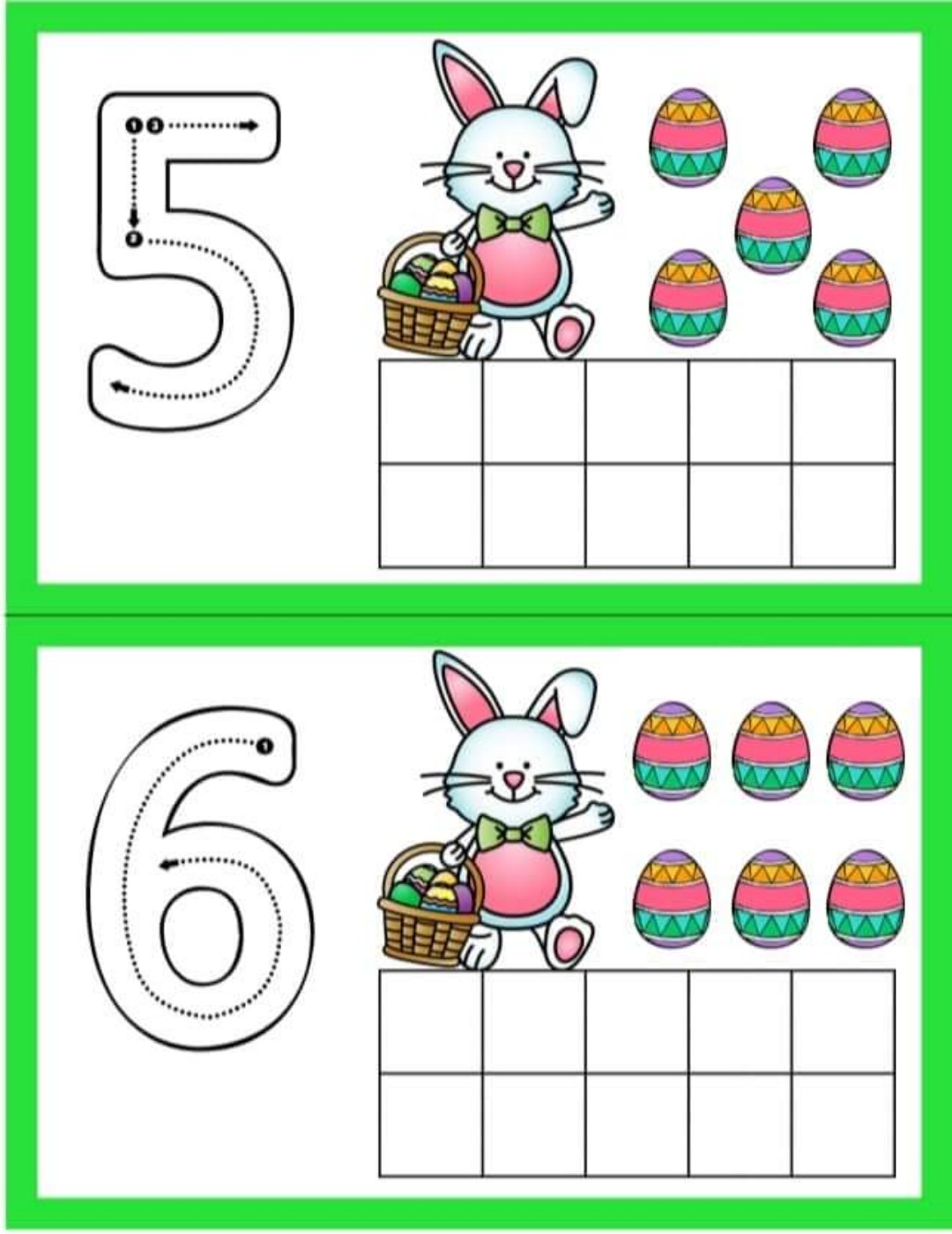 Cards numéricos Material estruturado para trabalhar número, quantidade ...