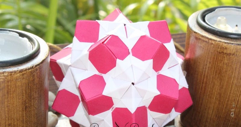 Mt Fuji Kusudama - Modular Origami | Paper N Pearlz