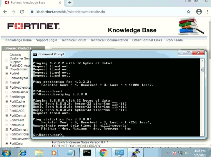 My Cybersecurity Journal: FortiGate Address Object and Firewall Policy
