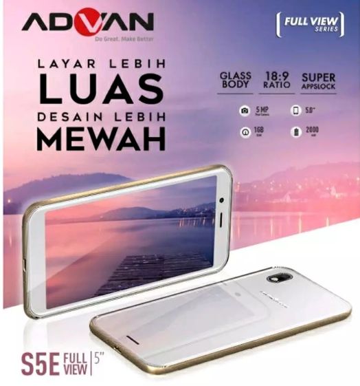New Advan S5E Full view Mewah! Harga murah 800 Ribuan | Harga dan ...