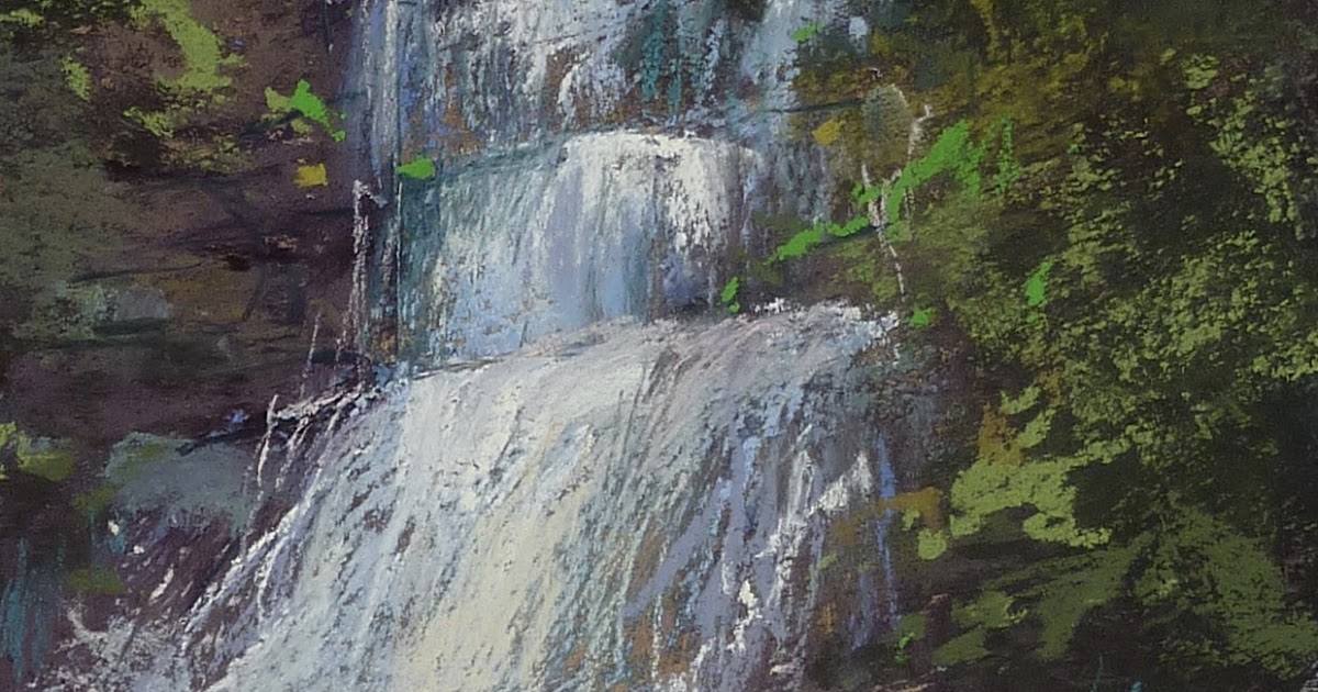 Painting My World: A Fun Tip for Painting a Waterfall