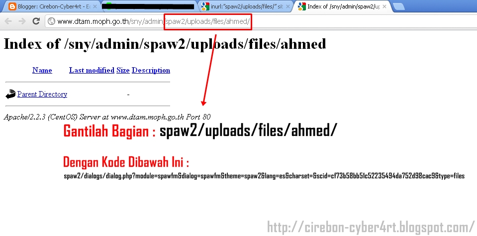 Deface Website Dengan Metode Spaw Uploads | Jombang Cyber Team