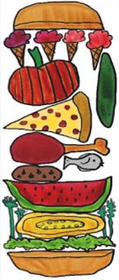 Art Sub Lessons: Silly Sandwich Art Lesson