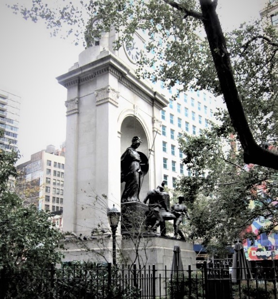 Daytonian in Manhattan: The James Gordon Bennett Memorial - Herald Square