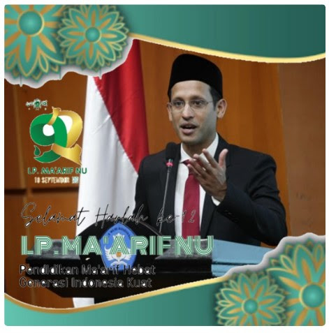 Twibbon Harlah LP Maarif NU Ke 92 Tahun 2021