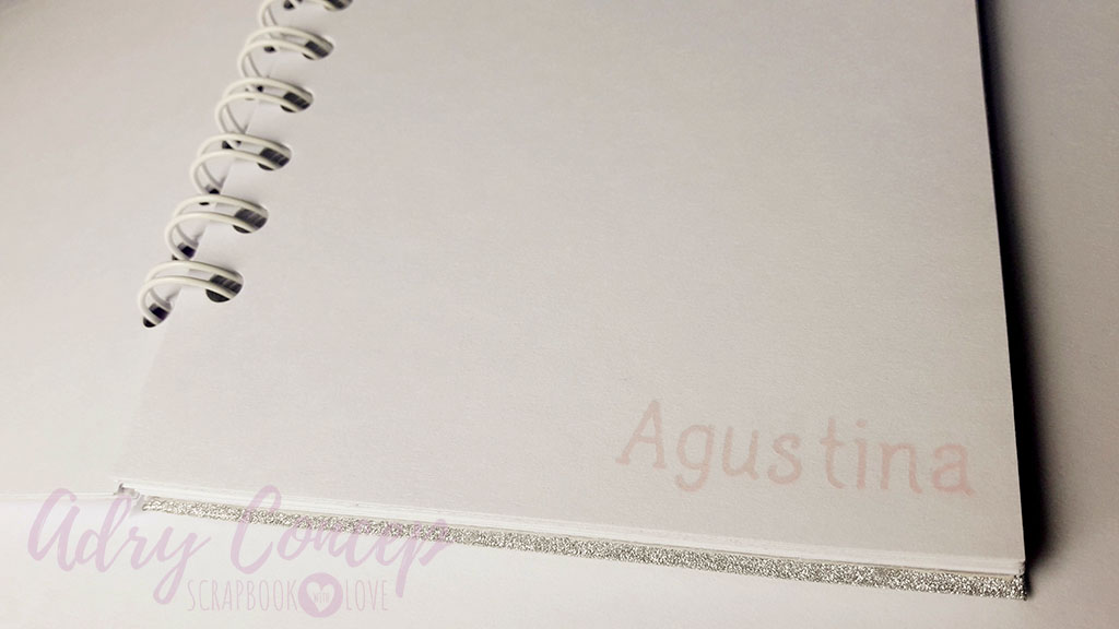 LIBRETA PARA NOTAS "MARA" - Adry Concep - Scrapbook with Love