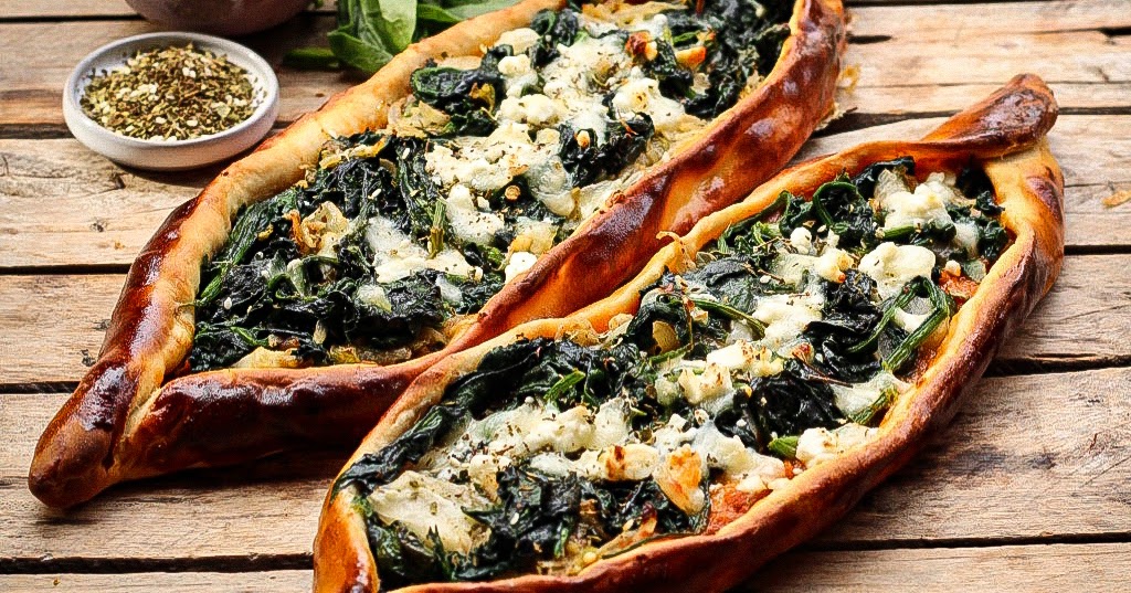 Ma cuisine à moi: Pide aux épinards