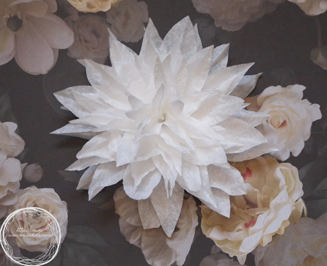 The Answer Is Chocolate: Tutorial: Coffee Filter Flowers