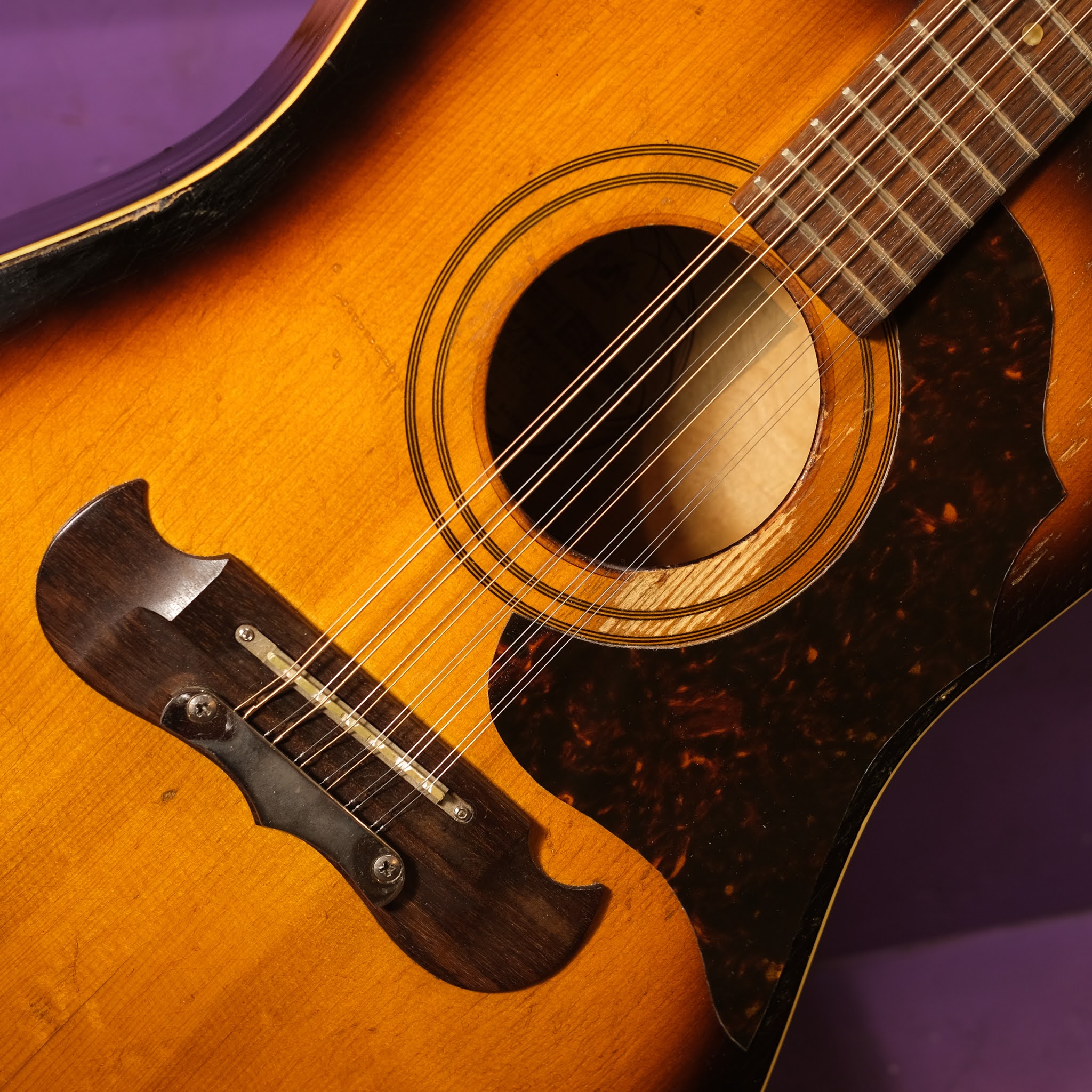 1960s Framus 5/296 Texan 12-String Dreadnought Guitar