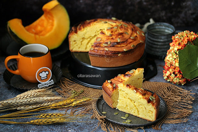 Kek Kastad Labu ~ Resepi Terbaik