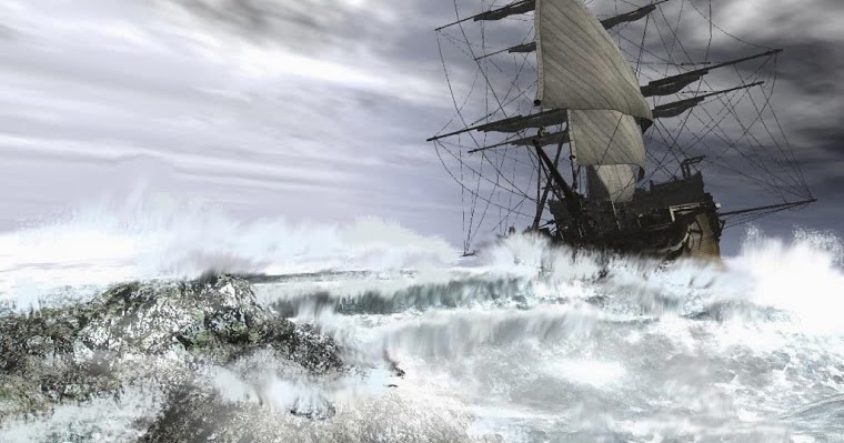 Psiu, NÃO TENHA MEDO! No mar revolto da vida, Deus está com você. Oras ...