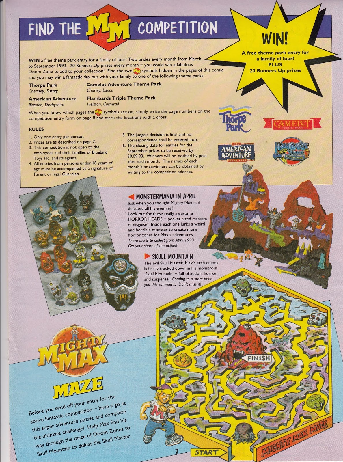 Boys Adventure Comics: Mighty Max comic - part 2