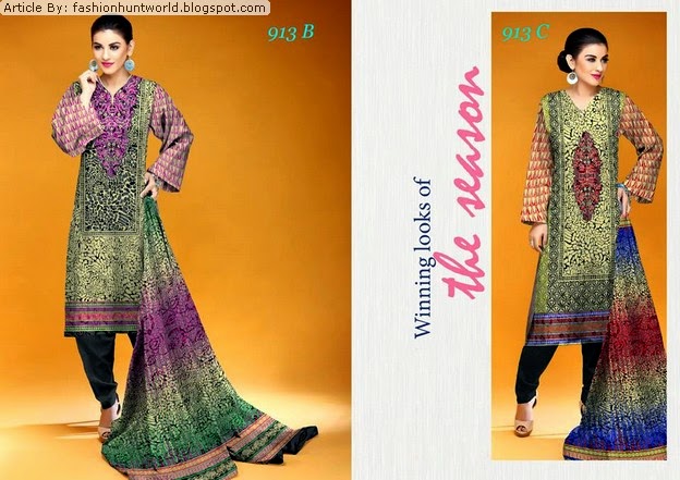 Ajwa Karandy Collection 2014-2015 Vol 2 | Latest Karandy Dresses For ...