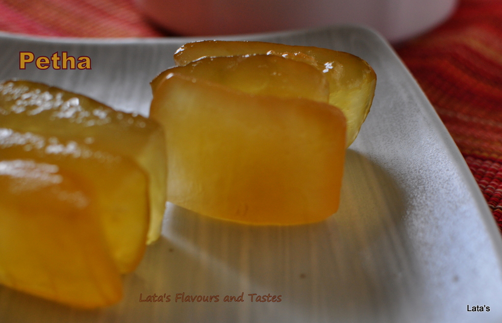 Flavours and Tastes: Petha