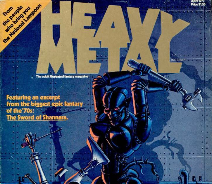 Heavy Metal: HEAVY METAL Magazine Issue 1 (April 1977)