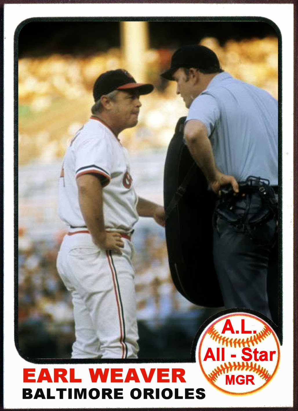 Cards That Never Were: 1973 Topps All Star Cards : The Managers