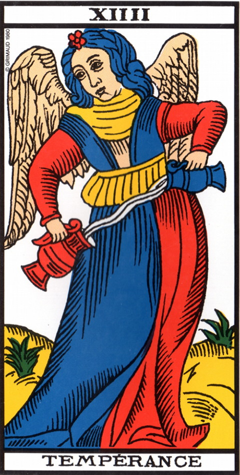 Aux Sources du Tarot de Marseille: Le Tarot et les Vertus Cardinales