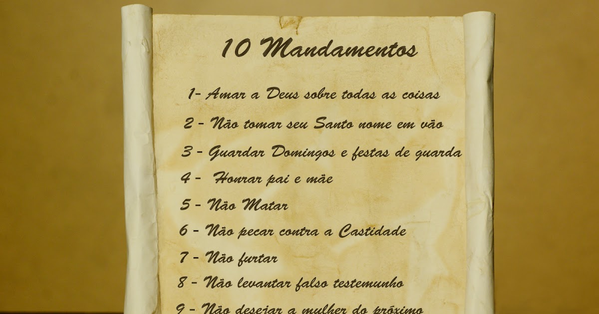 Os 10 Mandamentos