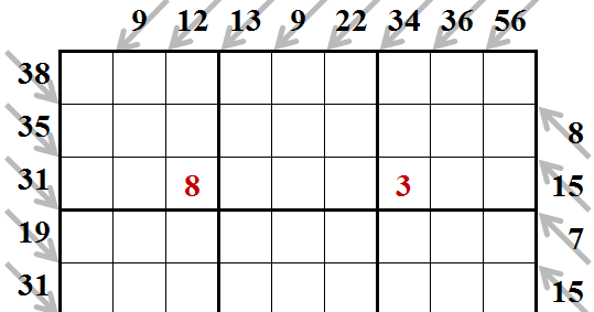 Little Killer Sudoku (Daily Sudoku League #144) @ Fun With Puzzles