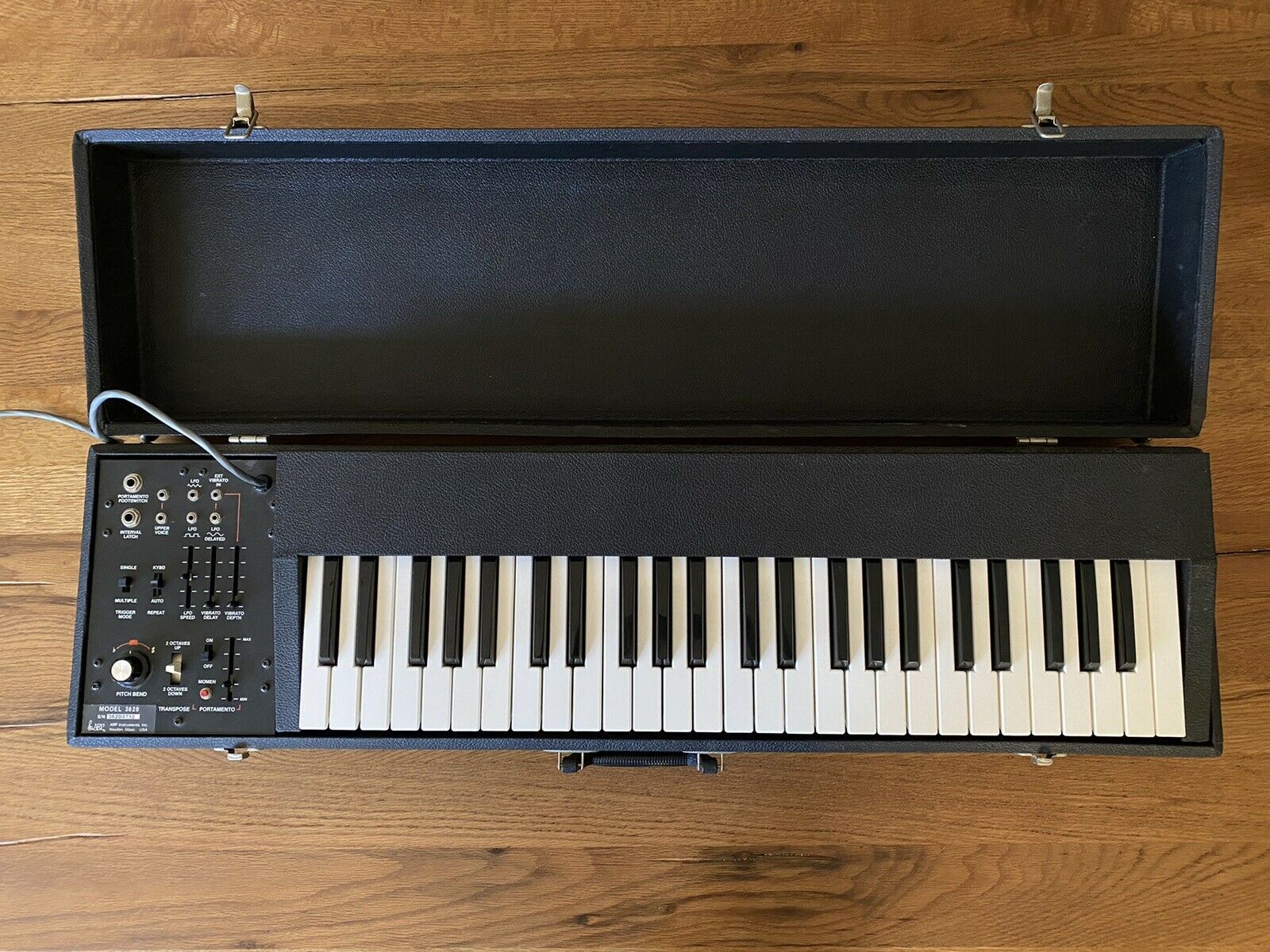 MATRIXSYNTH: Arp 2600 - 2601 Synthesizer And Keyboard 3620 SN 0790